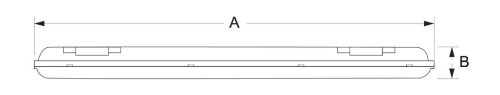LED Antirust Batten - Halonix