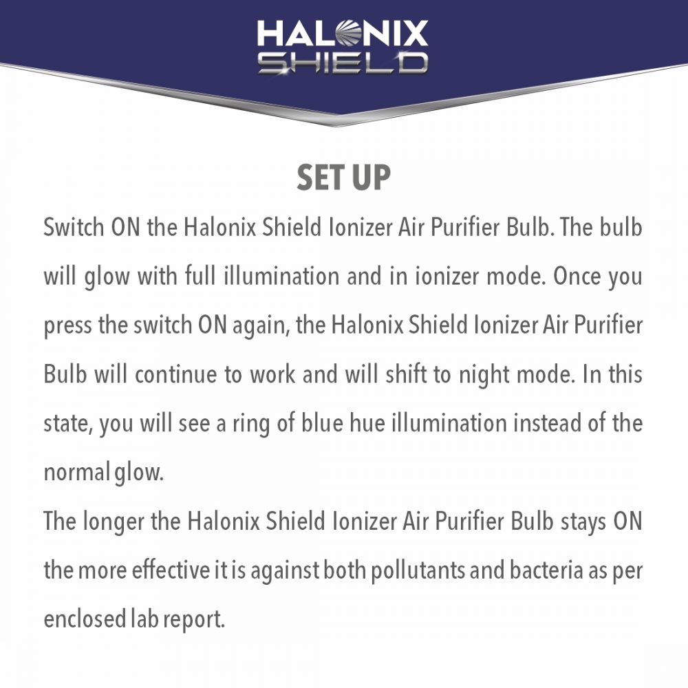 Air Purifier Bulb - Halonix
