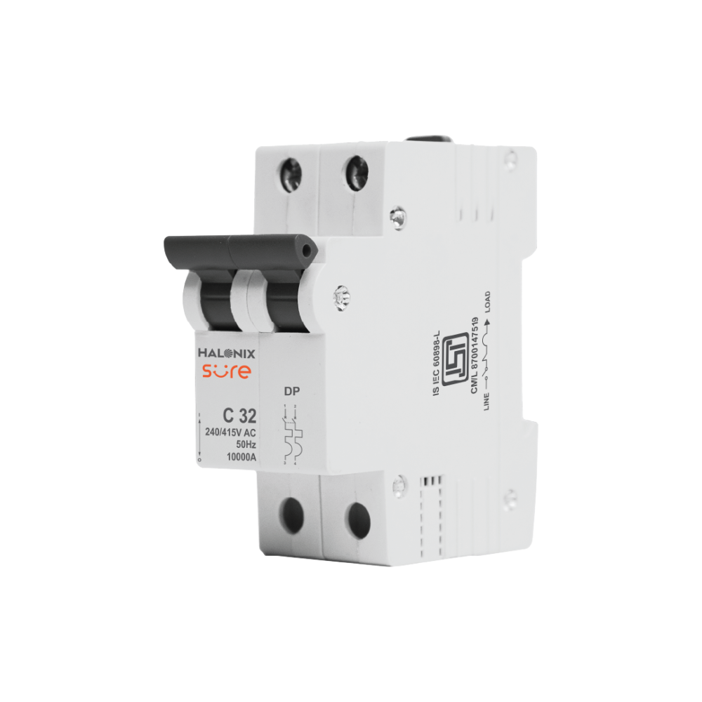 MCB | Double Pole - Halonix
